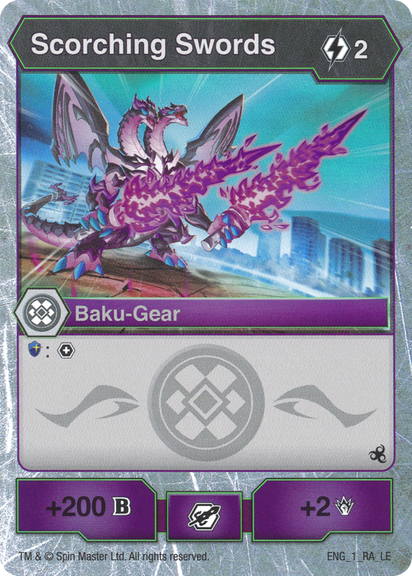 Scorching Swords (LE) - The Bakugan Wiki