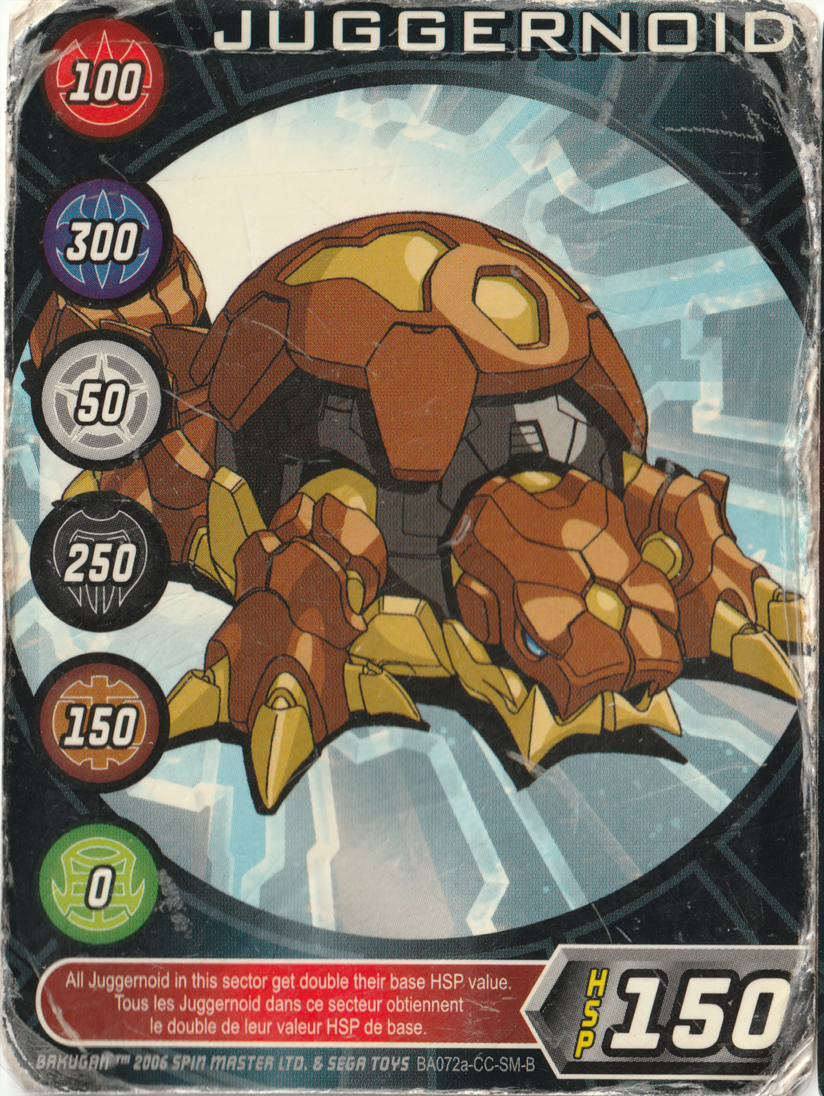 Juggernoid (Card) - The Bakugan Wiki