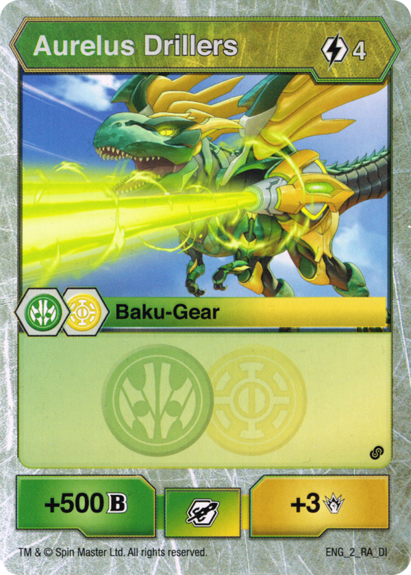 Aurelus Drillers - The Bakugan Wiki