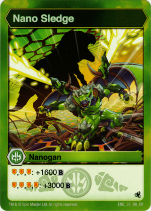 Ventus Nano Sledge (EV) - The Bakugan Wiki