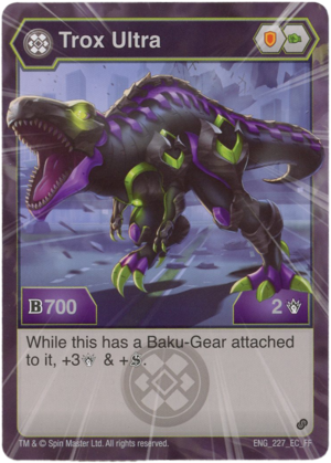 Darkus Trox Ultra (Fusion Force) - The Bakugan Wiki