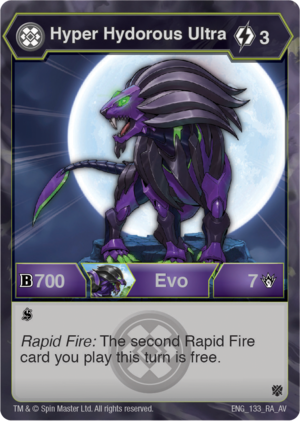 Darkus Hyper Hydorous Ultra (Armored Elite) - The Bakugan Wiki