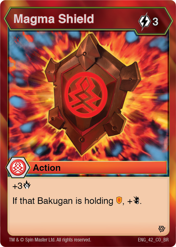 Magma Shield - The Bakugan Wiki