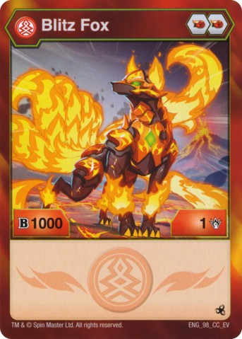 EV Diamond Blitz Fox [STAND] - Bakugan - Download Free 3D model by ...