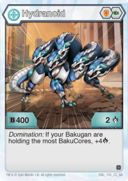 Hydranoid (Generation 2) - The Bakugan Wiki