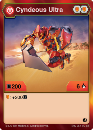 Pyrus Cyndeous Ultra (Battle Brawlers) - The Bakugan Wiki