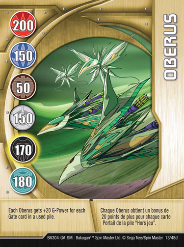 Oberus (Card) - The Bakugan Wiki