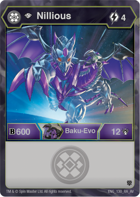 Diamond Nillious (Armored Elite) - The Bakugan Wiki