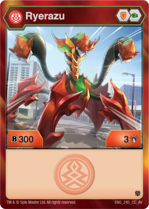 Pyrus Ryerazu (Armored Elite) - The Bakugan Wiki