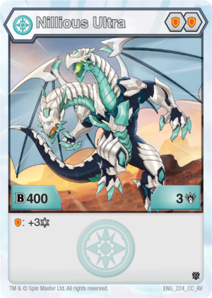 Haos Nillious Ultra (Armored Elite) - The Bakugan Wiki