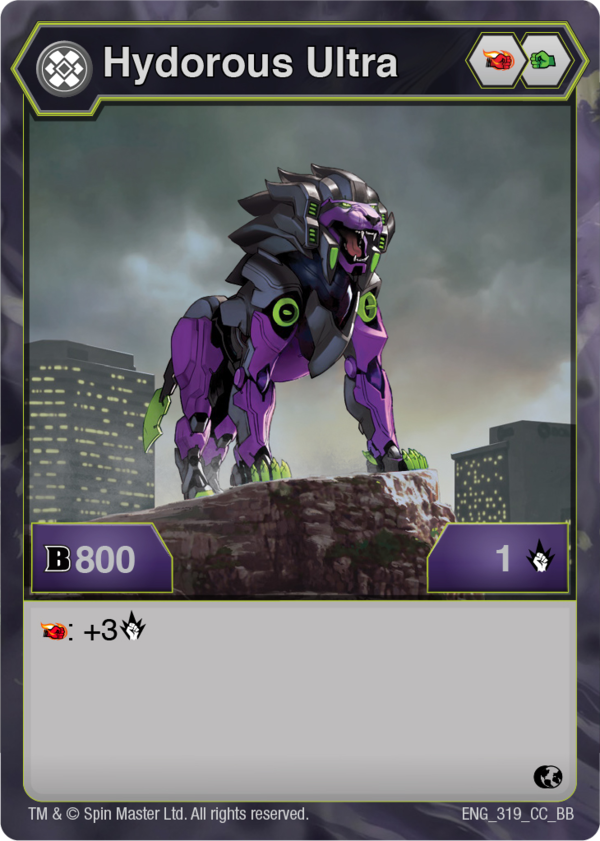 Darkus Hydorous Ultra (Battle Brawlers) - The Bakugan Wiki