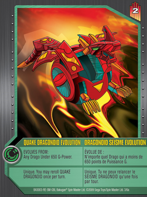 Quake Dragonoid Evolution - The Bakugan Wiki