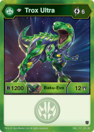 Diamond Trox Ultra (Armored Elite) - The Bakugan Wiki