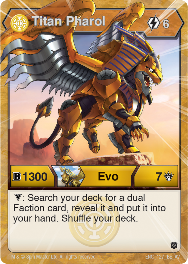 Aurelus Titan Pharol (Armored Elite) - The Bakugan Wiki