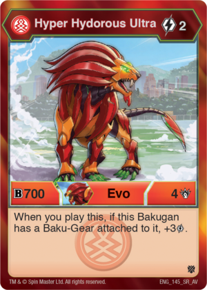Pyrus Hyper Hydorous Ultra (Armored Elite) - The Bakugan Wiki
