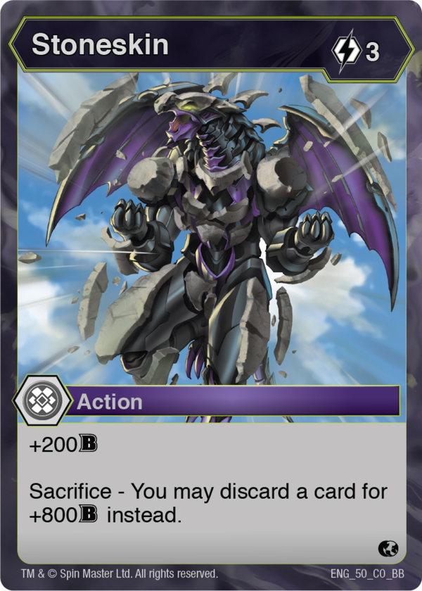 Stoneskin - The Bakugan Wiki