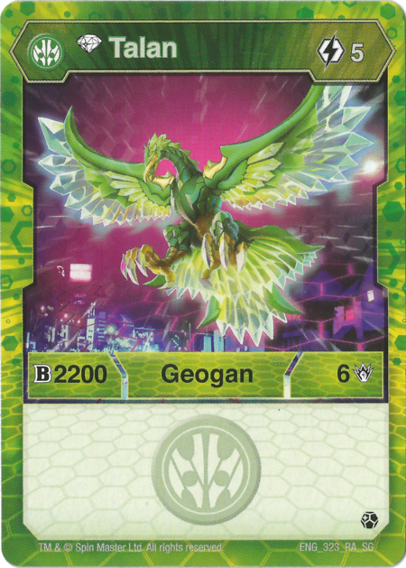 Diamond Talan (Secrets of the Geogan) - The Bakugan Wiki