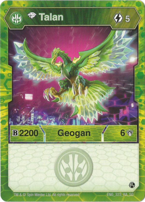 Diamond Talan (Secrets of the Geogan) - The Bakugan Wiki