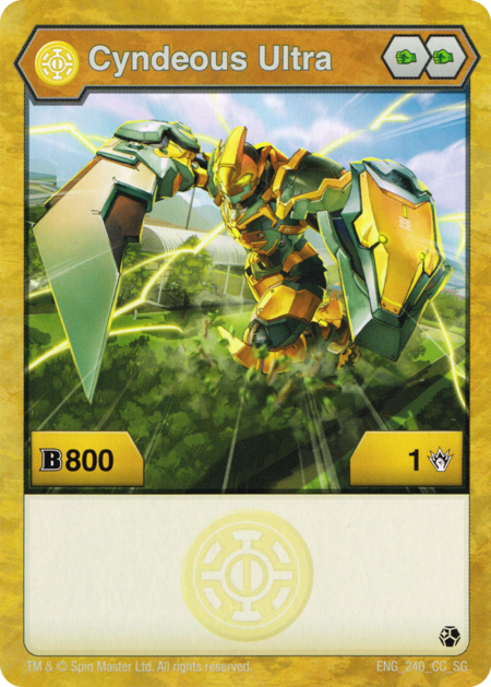 Aurelus Cyndeous Ultra (Secrets of the Geogan) - The Bakugan Wiki