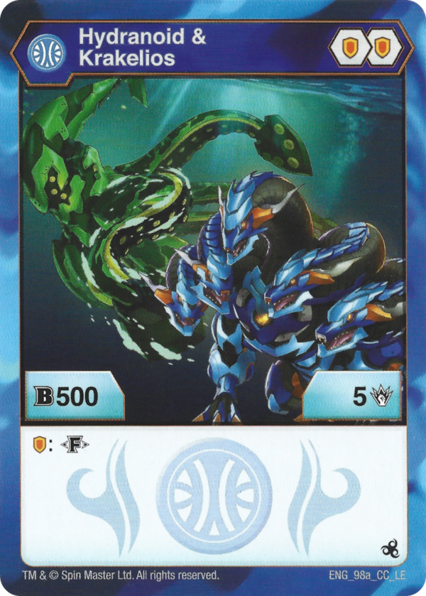 Aquos Hydranoid & Krakelios (LE) - The Bakugan Wiki