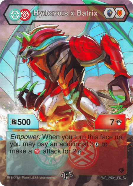 Haos Pyrus Hydorous x Batrix (Shields of Vestroia, Epic Character ...