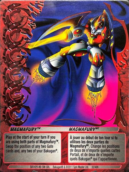Magmafury (Card) - The Bakugan Wiki