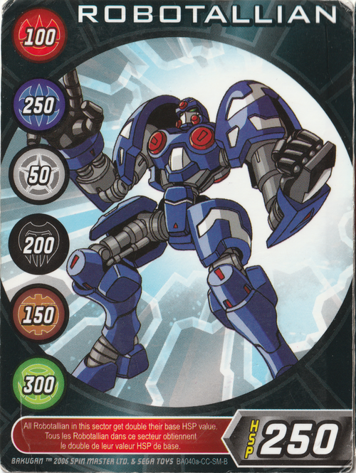 Robotallion (BA040a) - The Bakugan Wiki