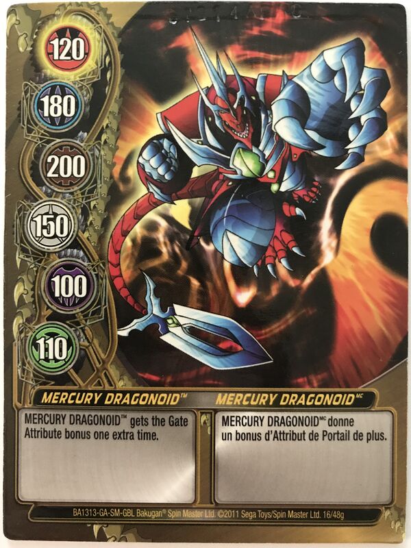 Mercury Dragonoid (Card) - The Bakugan Wiki