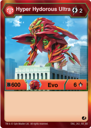 Pyrus Hyper Hydorous Ultra (Battle Brawlers) - The Bakugan Wiki