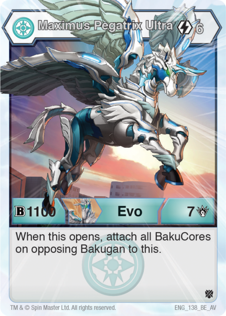 Haos Maximus Pegatrix Ultra (Armored Elite) - The Bakugan Wiki