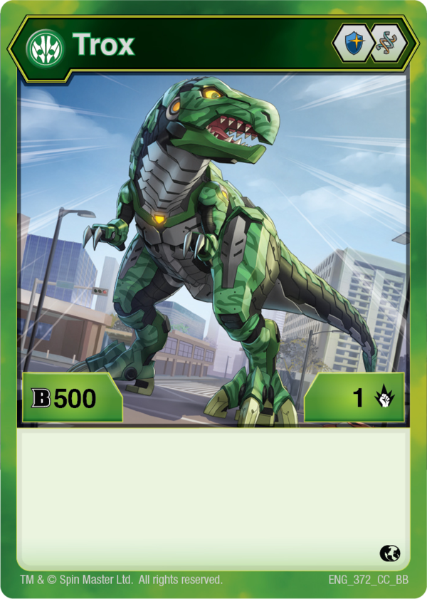 Ventus Trox (Battle Brawlers) - The Bakugan Wiki