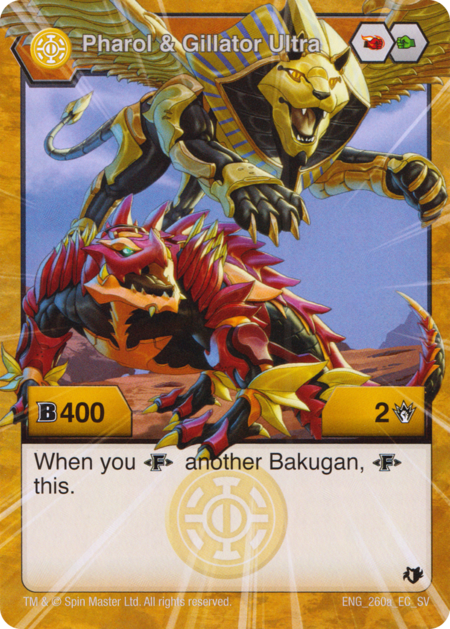 Aurelus Pharol & Gillator Ultra (Shields of Vestroia, Epic Character ...