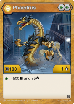 Phaedrus - The Bakugan Wiki