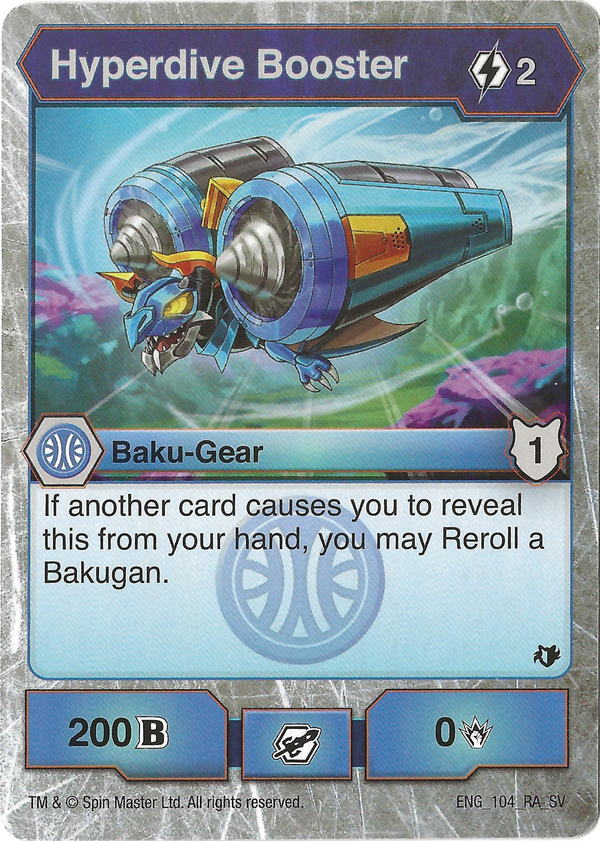 Hyperdive Booster - The Bakugan Wiki