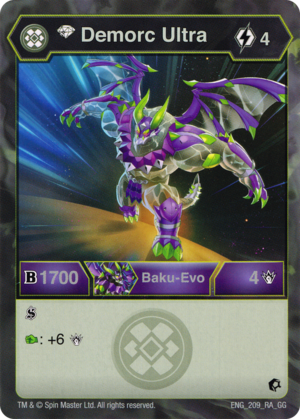 Diamond Demorc Ultra (GG) - The Bakugan Wiki
