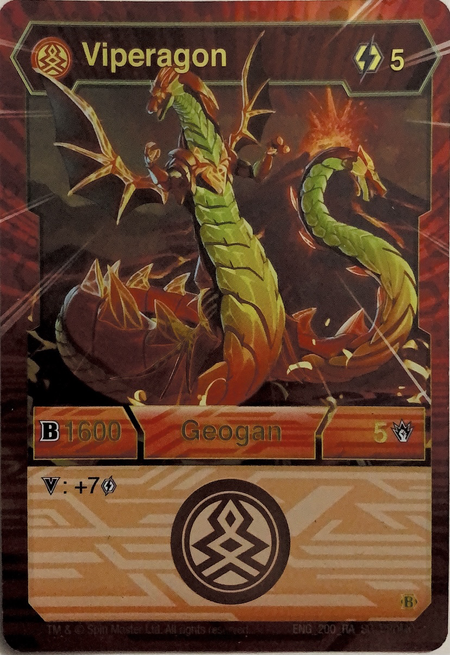 Pyrus Viperagon (Secrets of the Geogan) - The Bakugan Wiki