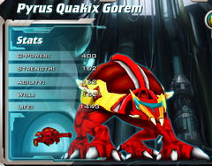 Quakix Gorem/Gallery - The Bakugan Wiki