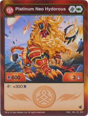 Pyrus Platinum Neo Hydorous (EV2) - The Bakugan Wiki