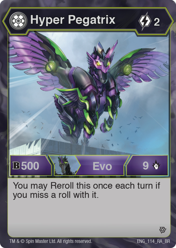 Darkus Hyper Pegatrix (Bakugan Resurgence) - The Bakugan Wiki