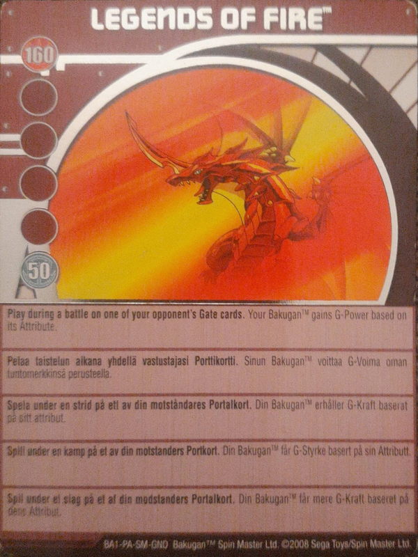 Legends of Fire - The Bakugan Wiki