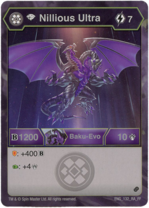 Diamond Nillious Ultra (Fusion Force) - The Bakugan Wiki