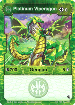 Ventus Platinum Viperagon (EV2) - The Bakugan Wiki