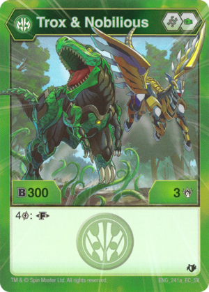 Ventus Trox & Nobilious (Shields of Vestroia) - The Bakugan Wiki