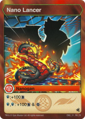 Pyrus Nano Lancer (EV) - The Bakugan Wiki
