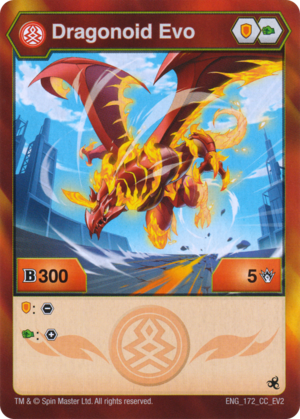 Pyrus Dragonoid Evo (EV2) - The Bakugan Wiki