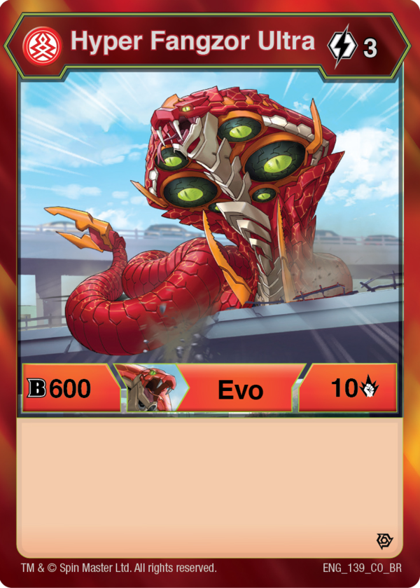 Pyrus Hyper Fangzor Ultra (Bakugan Resurgence) - The Bakugan Wiki