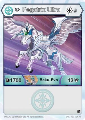 Diamond Pegatrix Ultra (Armored Elite) - The Bakugan Wiki