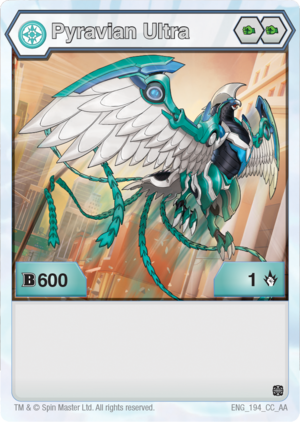 Haos Pyravian Ultra (Age of Aurelus) - The Bakugan Wiki