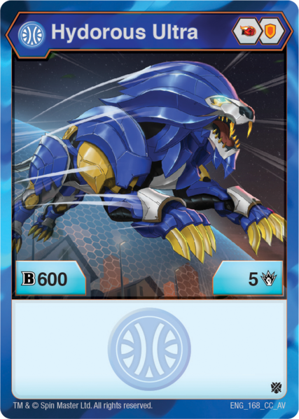 File:Hydorous Ultra (Aquos Card) ENG 168 CC AV.png - The Bakugan Wiki