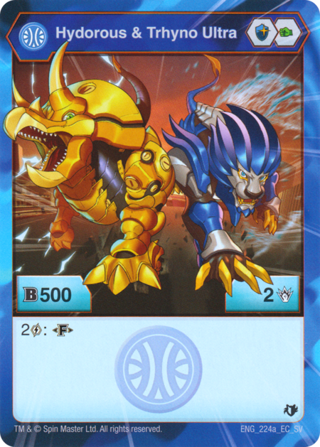Aquos Hydorous & Trhyno Ultra (Shields of Vestroia) - The Bakugan Wiki